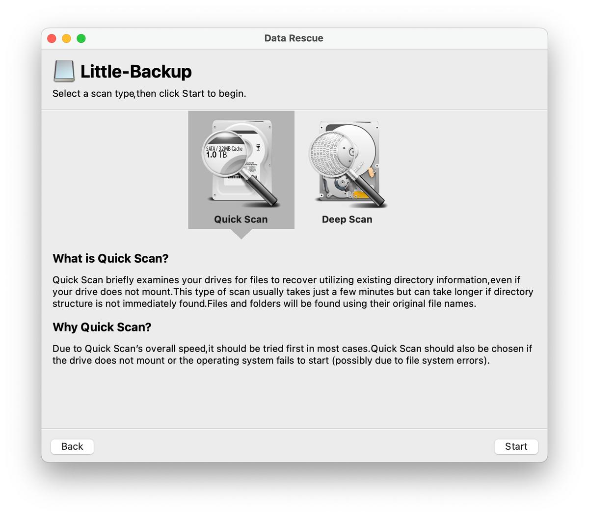 Recover deleted files on Mac