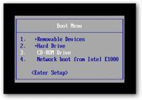 Changing your PC's boot device priority