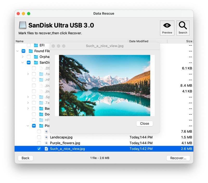 Data Recovery (Mac) v6