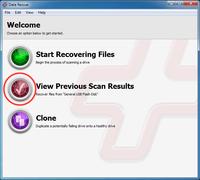 How To Browse A Previous Scan On Windows