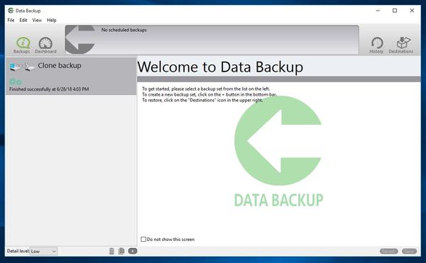 Data Backup (Windows)